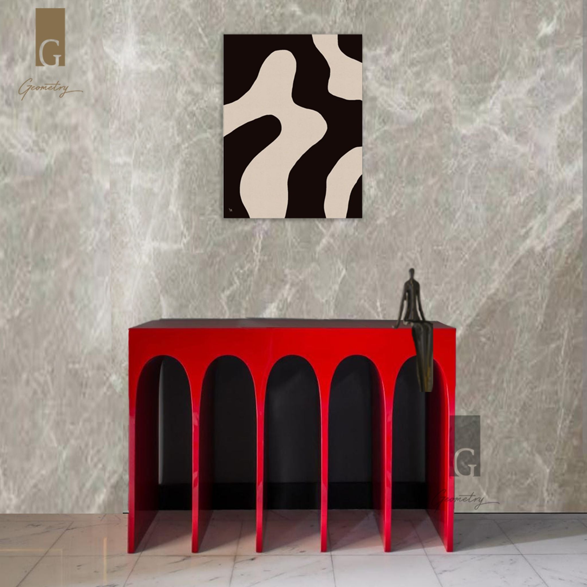 High Five Arches console – Geometry Designs